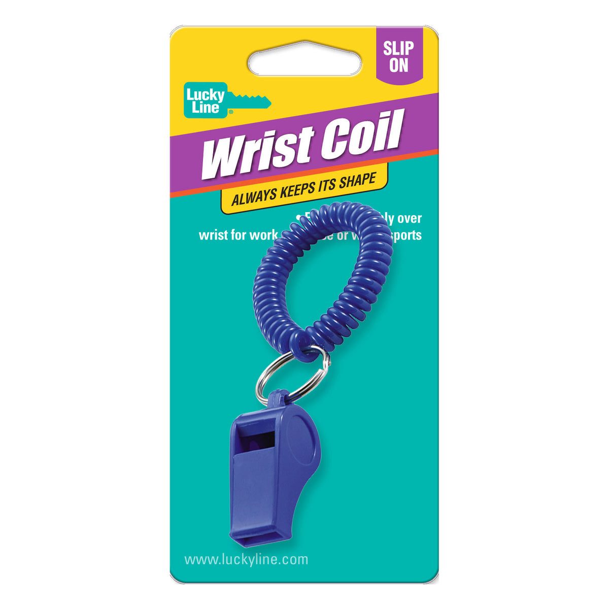 Wrist Coil with Whistle | Lucky Line Products