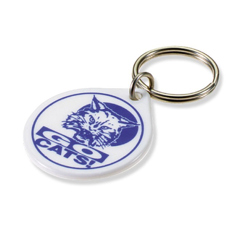 Round Key Fob | Custom Prints | Lucky Line Products