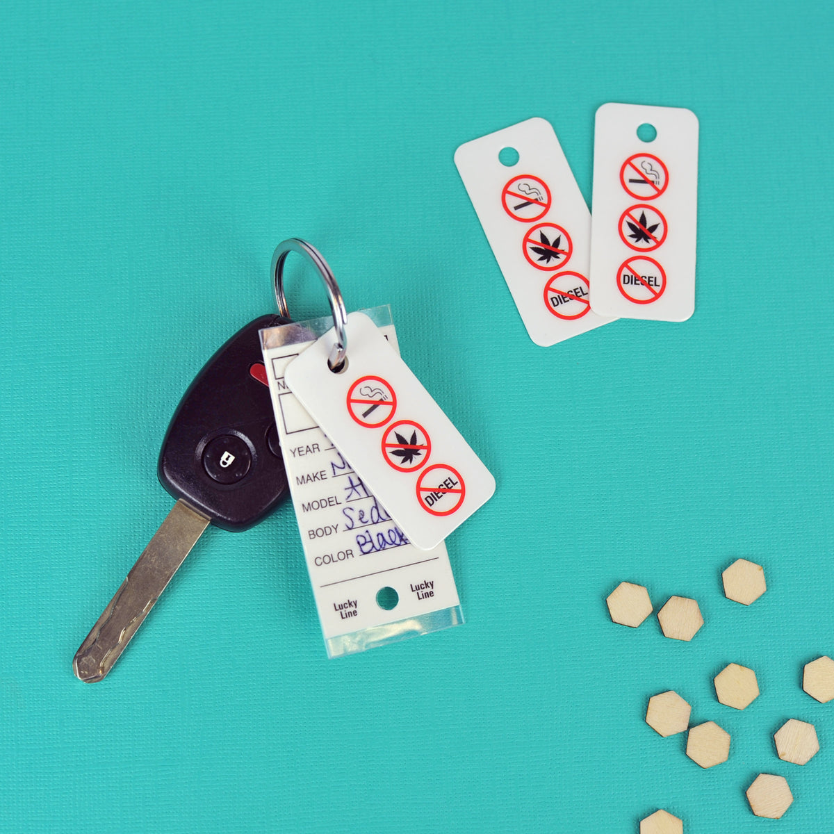 No Smoking Key Tag | Lucky Line Products